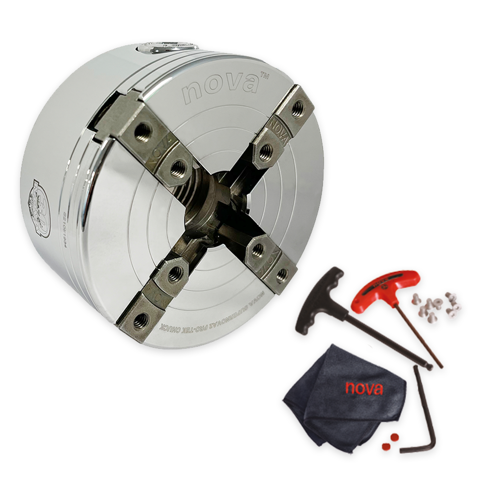 NOVA PRO-TEK SuperNOVA2 Woodturning Companion Chuck - Craft Supplies